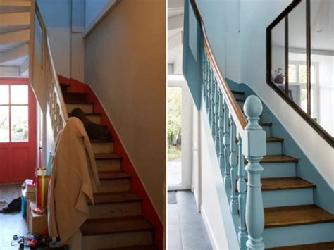 Rénover un escalier 16 photos avant après qui donnent des idées