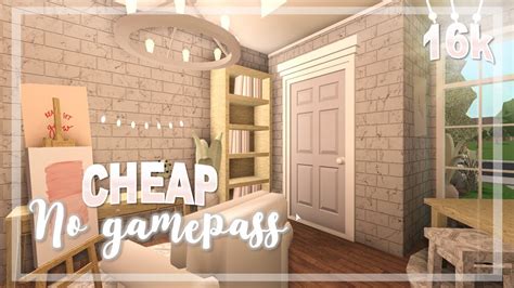 Bloxburg Cheap No Gamepass Blush House K House Build Youtube