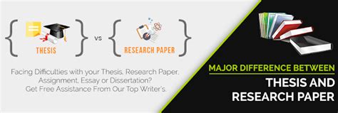 Differences Between Thesis And Dissertation Print In London Blog