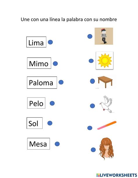 Palabras Con M P L S Worksheet Actividades De Lectura Preescolar