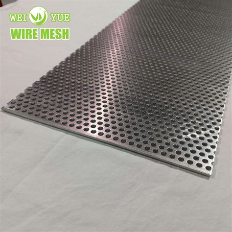 Architectural Use 2mm Thick Stainless Steel Filter Perforated Metal