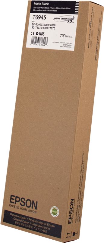 Epson Cartouche Encre T6945 XXL Noir Mat En Stock 123CONSOMMABLES