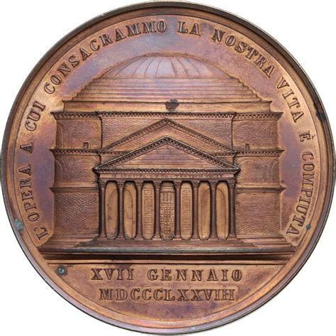 Vittorio Emanuele II 1849 1878 Medaglia 17 Gennaio 1878 Per I