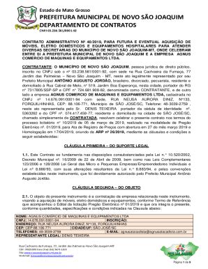 Preenchível Disponível DIVERSAS SECRETARIAS DO MUNICPIO DE NOVO SO
