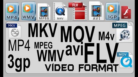 Understanding Video File Standard Extension File Format Youtube