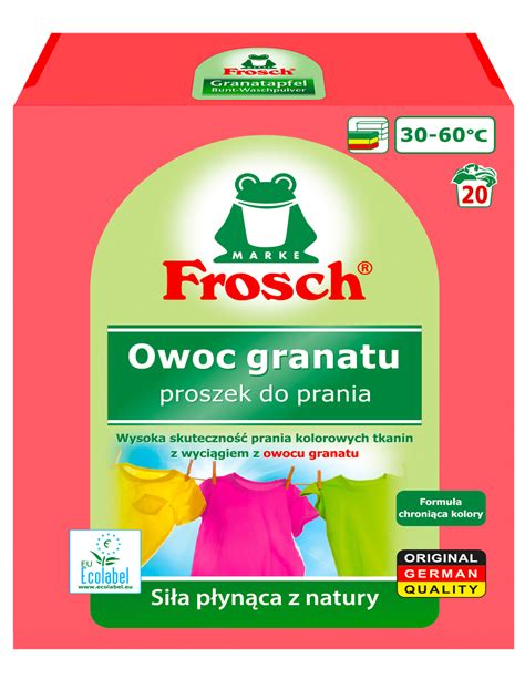Frosch Proszek Eko Do Prania Tkanin Kolorowych Owoc Granatu 1 35kg