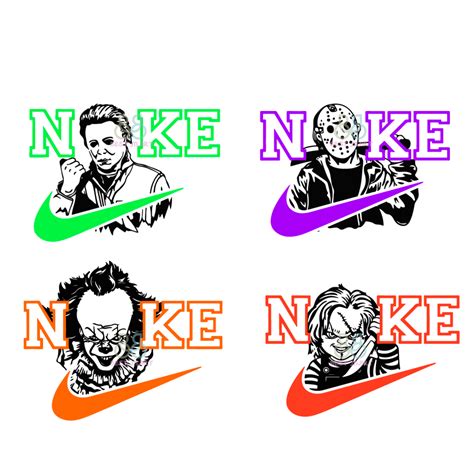 Nike Horror Characters Logo Svg Nike Logo Svg Michael Myer Inspire