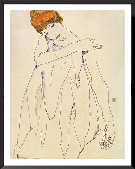 La Danseuse 1913 Egon Schiele Bill Posters