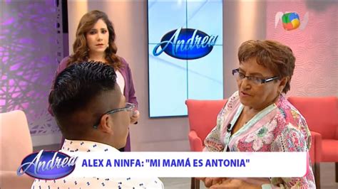 Por Primera Vez En El Programa Un Hijo Alex Quiere Saber Quien Es Su