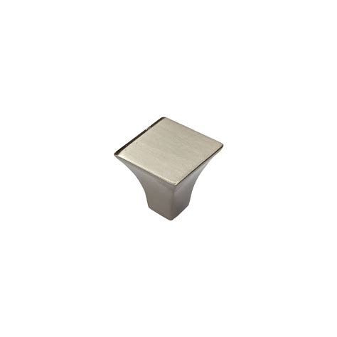 Puxador Ponto Quadrado H1075 Aço Escovado Metalsinos Ábile Componentes