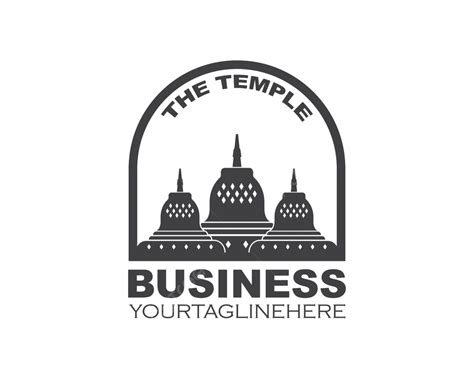 Vector Illustration Of The Magnificent Indonesian Temple Borobudur A