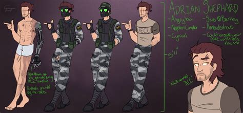 Adrian Shephard Headcanon Ref By Chappietriggerhappy On Deviantart