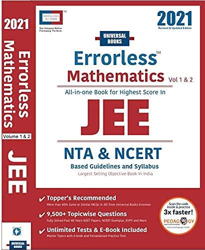 Buy Errorless Mathematics Jee Main Advanced Vol Nta