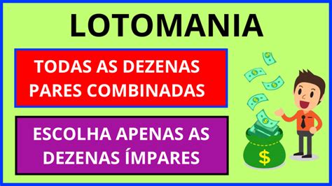 Planilha Lotomania Todas As Dezenas Pares Combinadas Planilhas