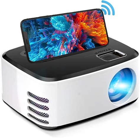 Projector With WiFi 1080P HD Projector Mini Projector For Outdoor