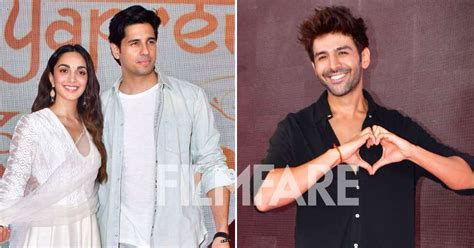 Kartik Aaryan Kiara Advani Sidharth Malhotra And Others Arrive At