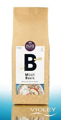 Antersdorfer Mühle Organic Muesli Base 600 g at Violey