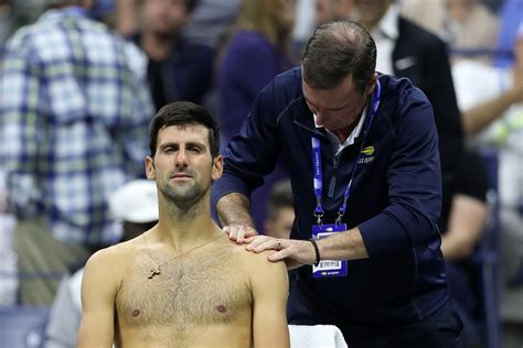 Jornalista americano afirma que Djokovic pode ter problema sério no