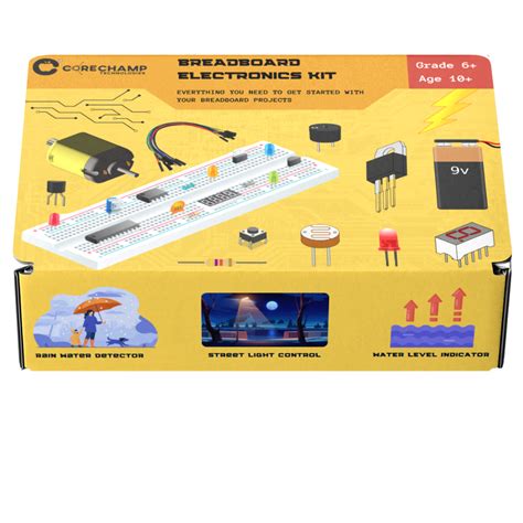 breadboard kit innow8 teaches coding with robotics