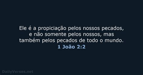 1 João 2 2 Versículo da Bíblia NVI DailyVerses net