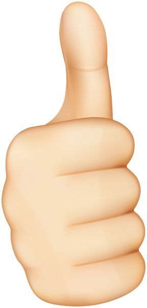 Thumbs Up PNG Clip Art Thumbs Up Sign Clip Art Emoji Images
