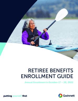 Fillable Online Gwinnett County Retiree Benefits Enrollment Guide