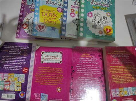 8 Buku Dork Diaries Rachel Renee Russel ORI BBW JKT 2022 BAHASA INGGRIS