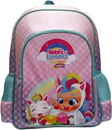 Mochila 35 cm con Bolsillo Frontal Bebés Llorones CYP BRANDS MC 02 CR