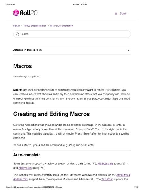 macros roll20 pdf parsing macro computer science