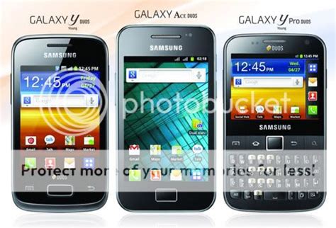 Samsung Launches 3 Dual SIM Mobiles In India Galaxy Ace Duos Y Duos