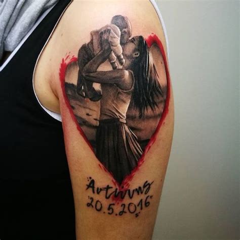 Tatuagens Incr Veis De Homenagem Aos Filhos P Gina De
