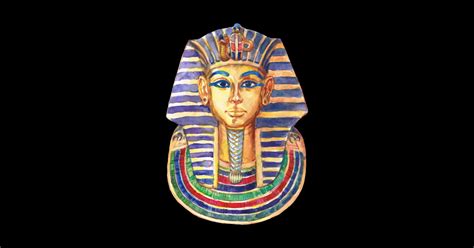 Tutankhamun S Mask Tutankhamuns Mask Sticker TeePublic
