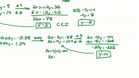 solving linear and non linear systems in two variables youtube