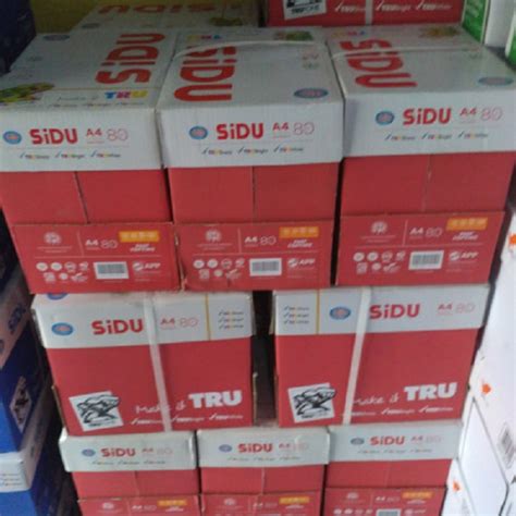 Jual Kertas Sidu A4 80 GSM Kertas Hvs Shopee Indonesia