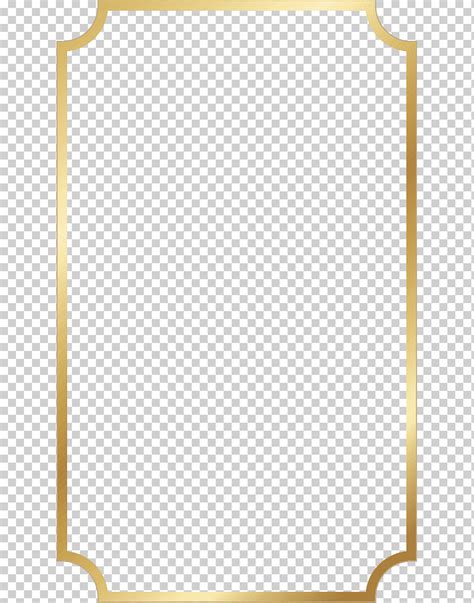 Marco Dorado Marco Dorado Cuadro Dorado Png Klipartz
