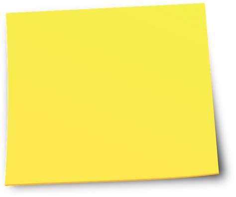 Yellow Sticky Notes Png Image Purepng Free Transparent