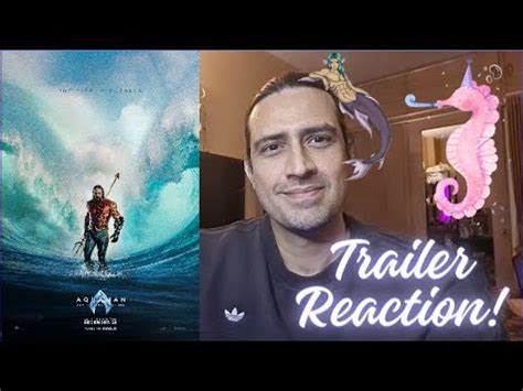 Aquaman And The Lost Kingdom Trailer Reaction Jason Momoa Patrick