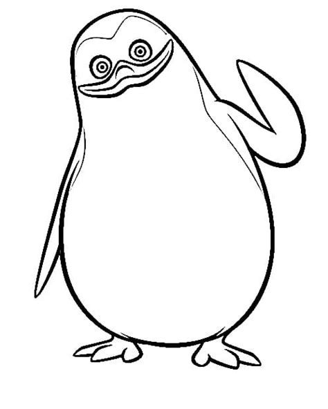 Short Fuse From Penguins Of Madagascar Coloring Page Free Printable