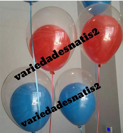 Globos De Latex Transparentes Englobar Decoraciones Helio Bs