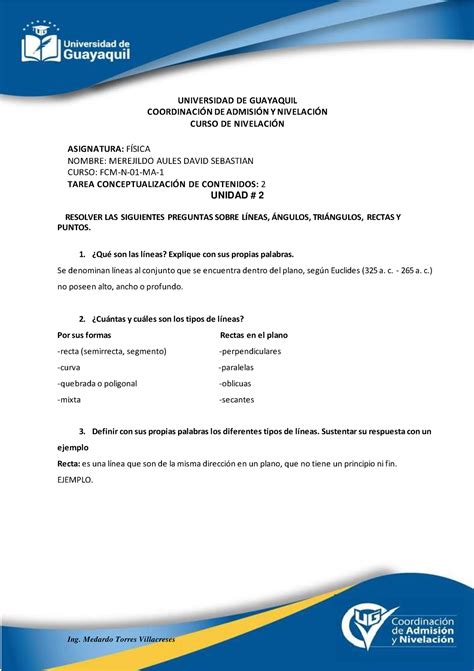 Tarea U2 Clase 5 6 S2 Posi UNIVERSIDAD DE GUAYAQUIL