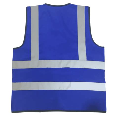 Colete Refletivo Sem Bolso Tipo Blus O H H Azul Off