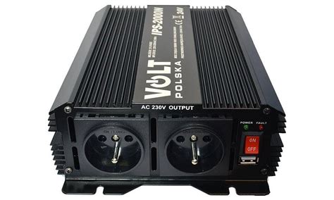 VOLT IPS 2000 N 24 230V 1000 2000W USB Przetwornice Samochodowe