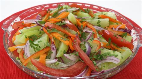 SALADA DE CHUCHU CENOURA A MELHOR RECEITA DE SALADA QUE JÁ COMI