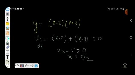 increasing and decreasing functions youtube
