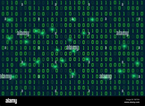 Digital Matrix Background For Binary Codes 0 And 1 Stock Photo Alamy