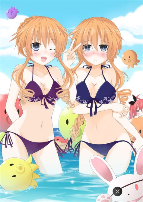 Itsuka Kotori Yoshinon Yamai Kaguya And Yamai Yuzuru Date A Live