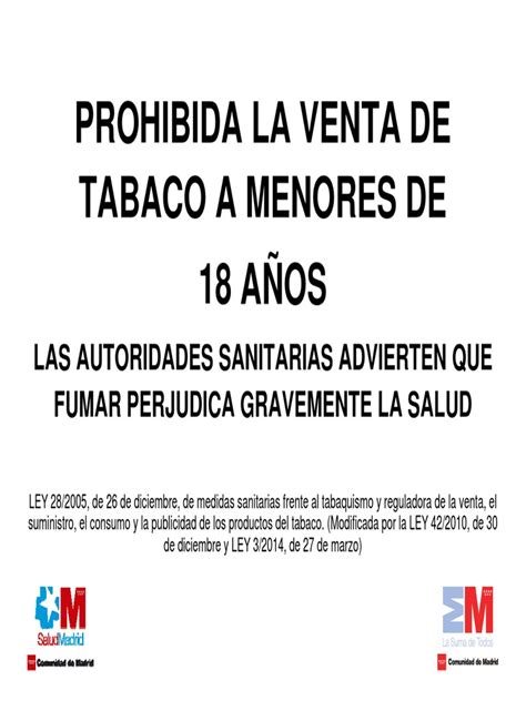 Pdf Letrero De Prohibida La Venta De Tabaco A Menores Dokumen Tips