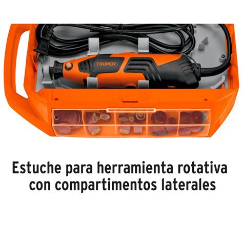 Herramienta Rotativa Profesional 150 W Con 201 Accesorios TRUPER