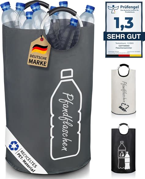 COTTARA Original Pfandflaschen Aufbewahrung Faltbar Pfandflaschen