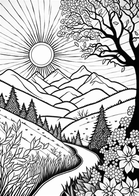 8 Awesome Zentangle Landscape Ideas How You Can Draw Your Own